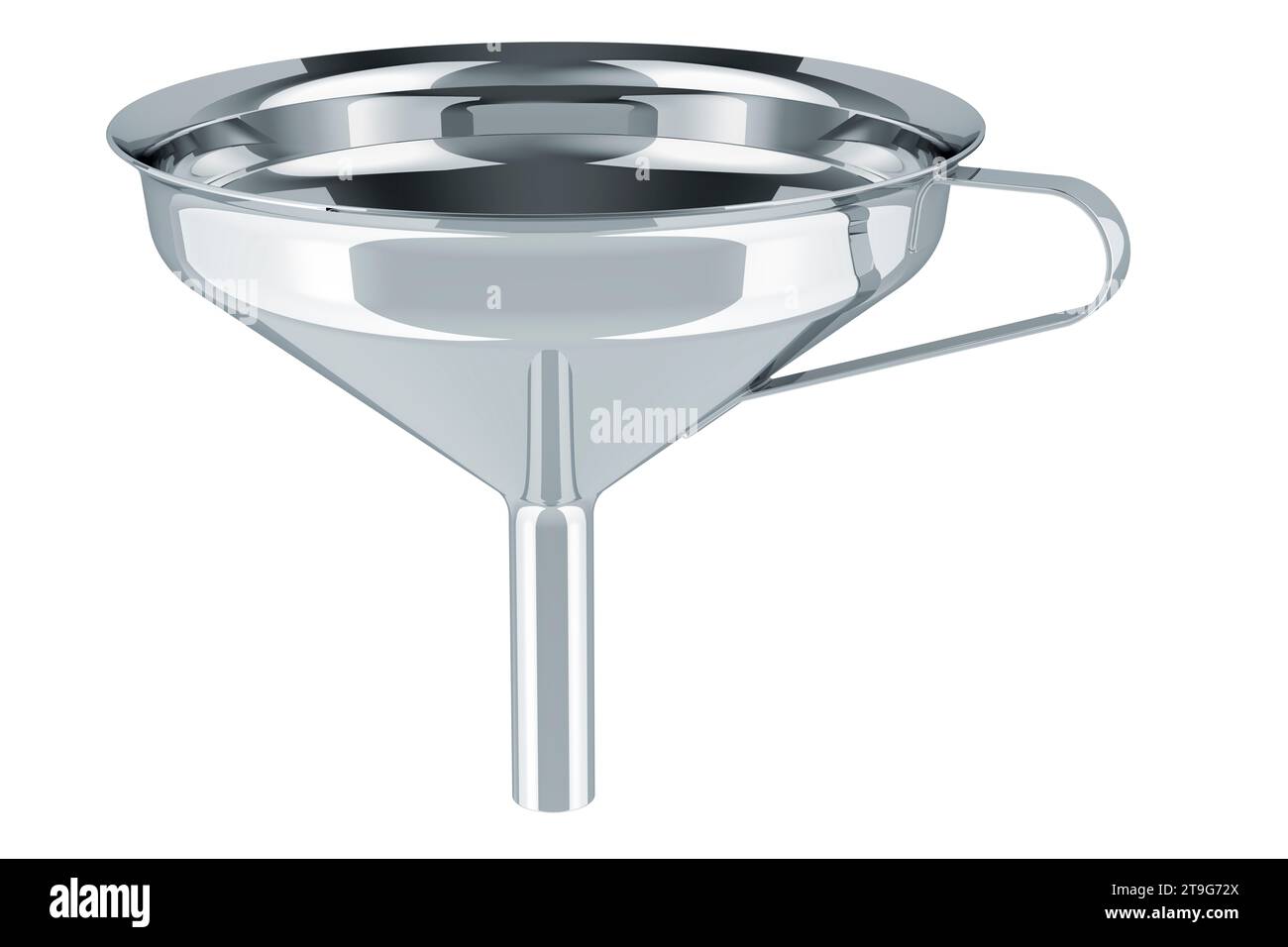 Stainless Steel Kitchen Funnel, Multi-Use Metal Food Grade Cooking ...