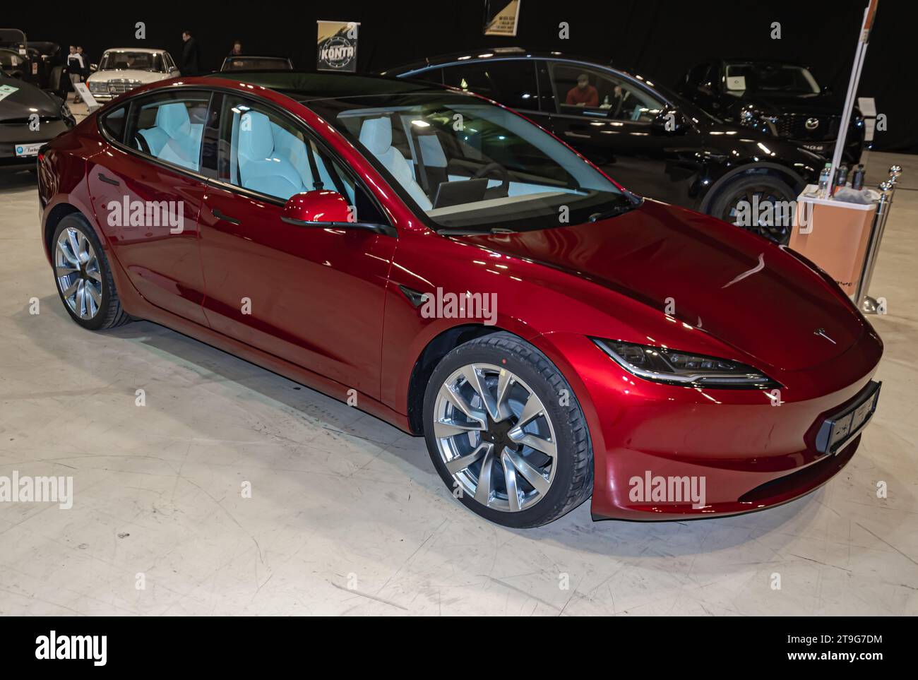 Tesla Model 3 at Sarajevo Car Show - SIA 2023 Stock Photo - Alamy