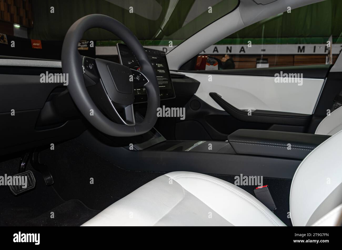 Tesla Model 3 at Sarajevo Car Show - SIA 2023 Stock Photo - Alamy