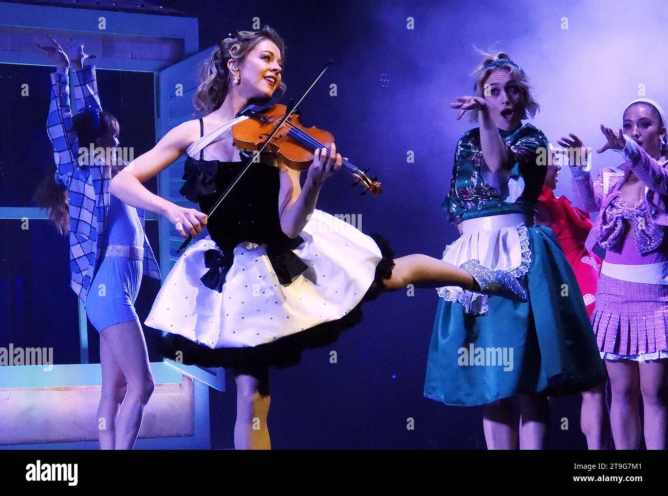Las Vegas, USA. 24th Nov, 2023. Lindsey Stirling performs live in ...