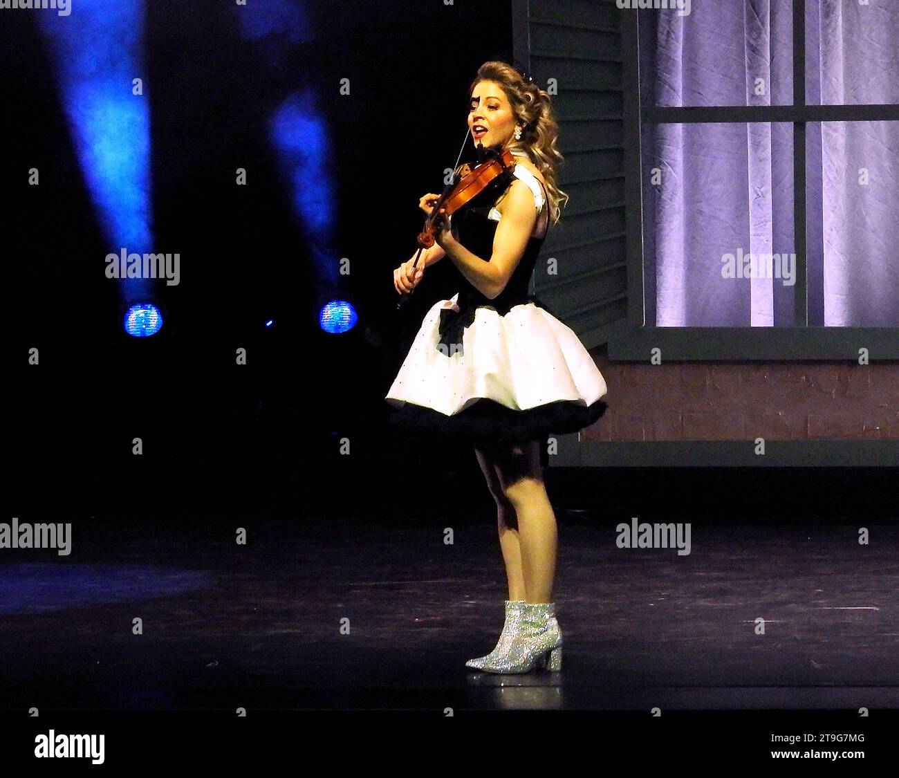 Las Vegas, USA. 24th Nov, 2023. Lindsey Stirling performs live in ...