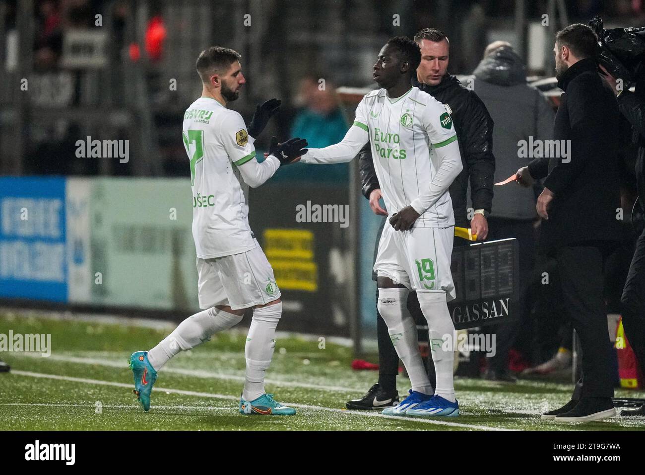 Rotterdam, Netherlands. 25th Nov, 2023. Rotterdam - Luka Ivanusec of ...