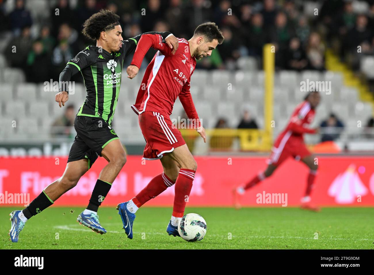 Brugge, Belgium. 25th Nov, 2023. Felix Lemarechal (6) of Cercle ...