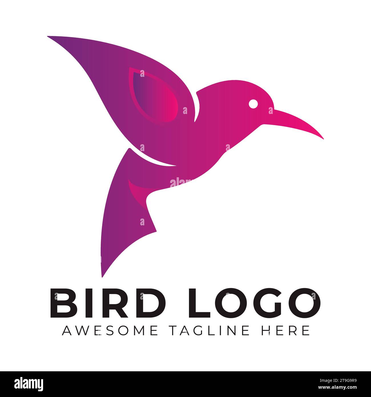 Bird Logo Design Stock Vector Image & Art - Alamy