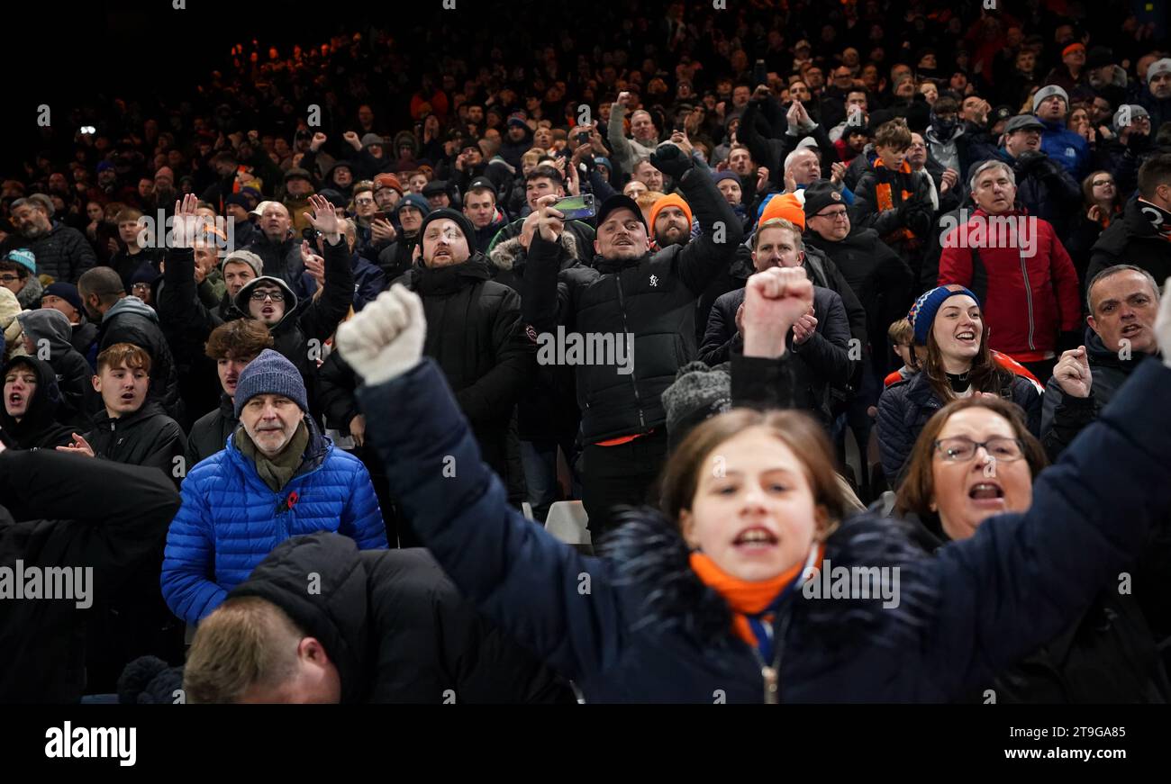 Crystal palace fans celebrate in hi-res stock photography and images ...