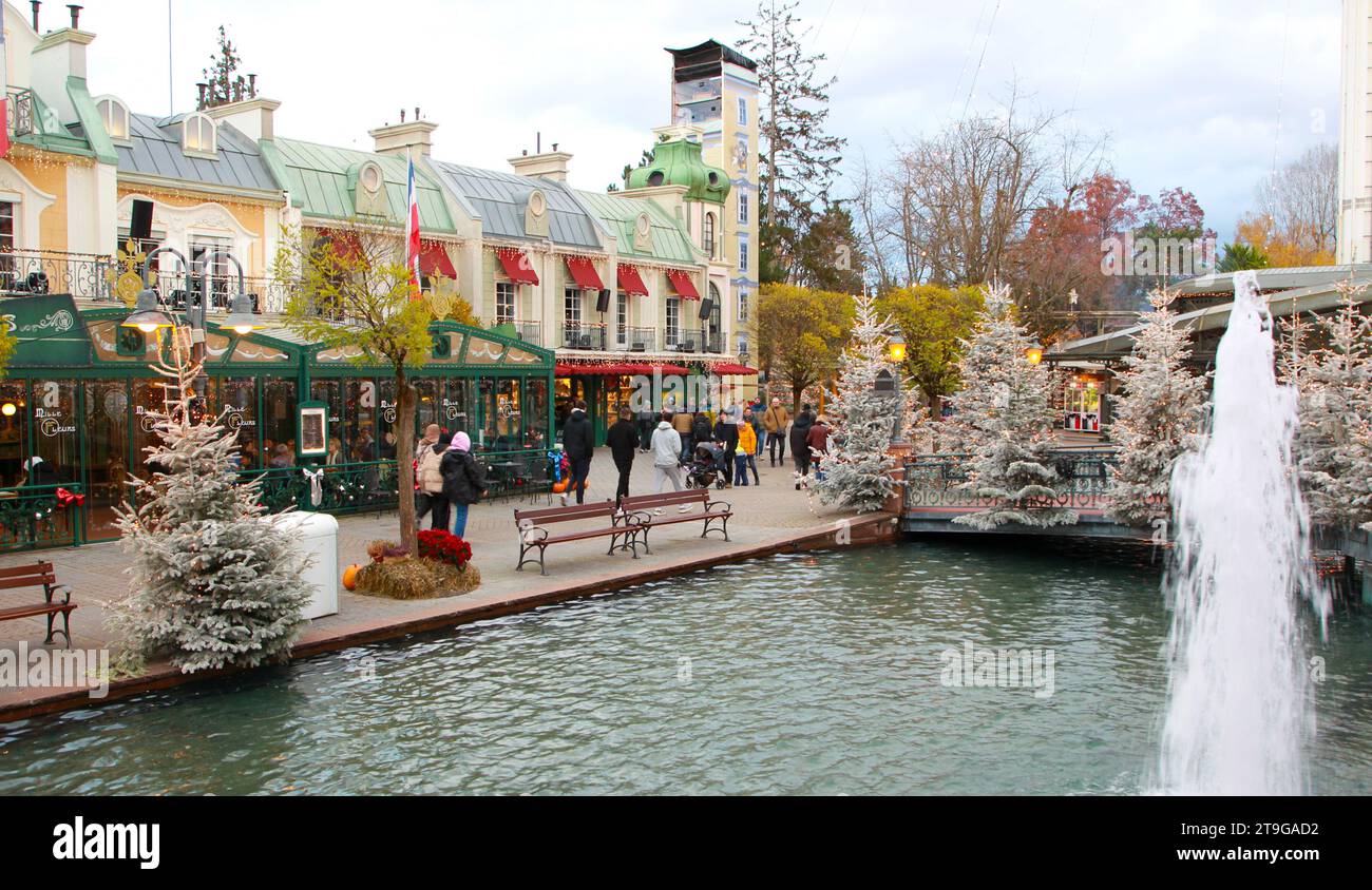Rust, Deutschland. 25th Nov, 2023. Rust, Germany - November 24, 2023: Europa-Park Winter Press ...