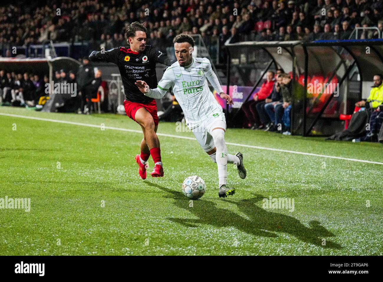 Rotterdam, Netherlands. 25th Nov, 2023. Rotterdam - Sven Nieuwpoort of sbv Excelsior ...