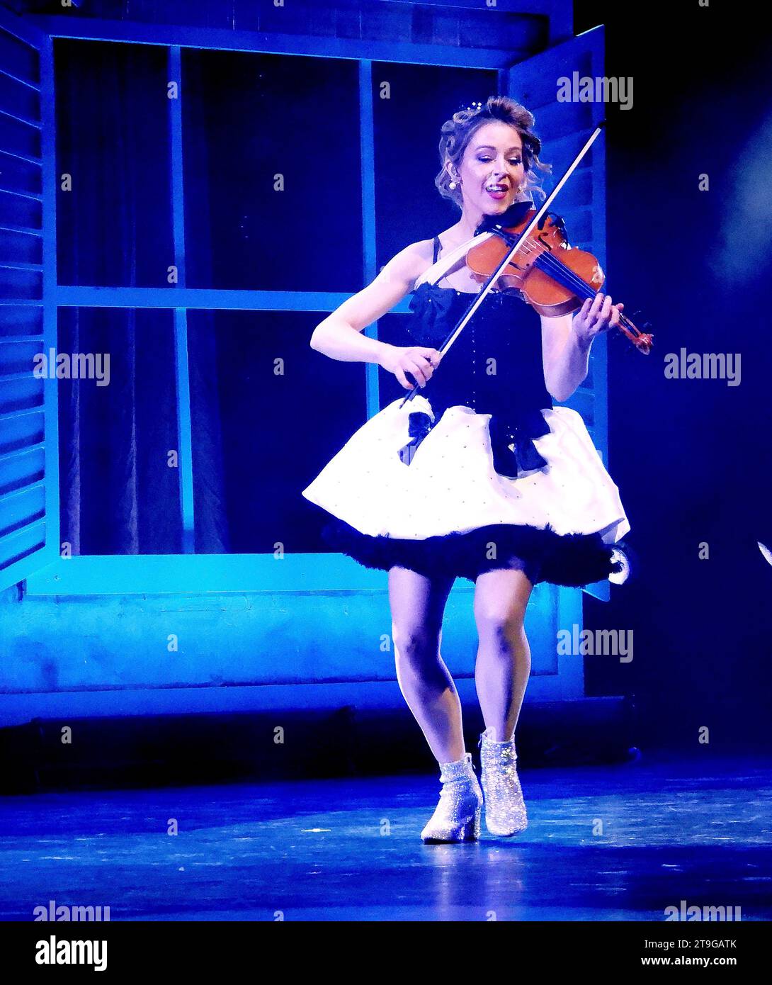 Las Vegas, USA. 24th Nov, 2023. Lindsey Stirling performs live in ...