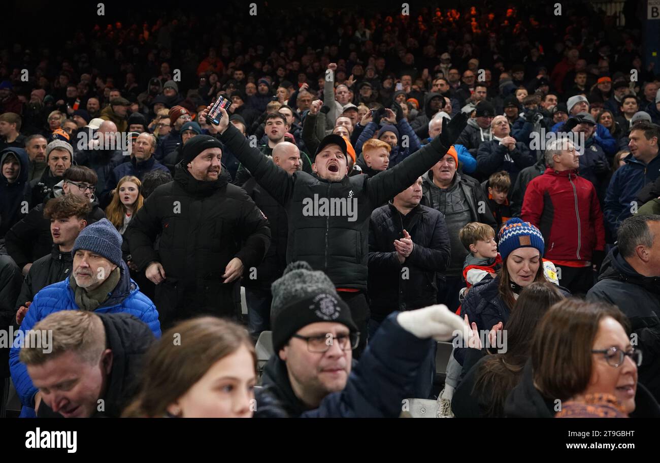Crystal palace fans celebrate in hi-res stock photography and images ...