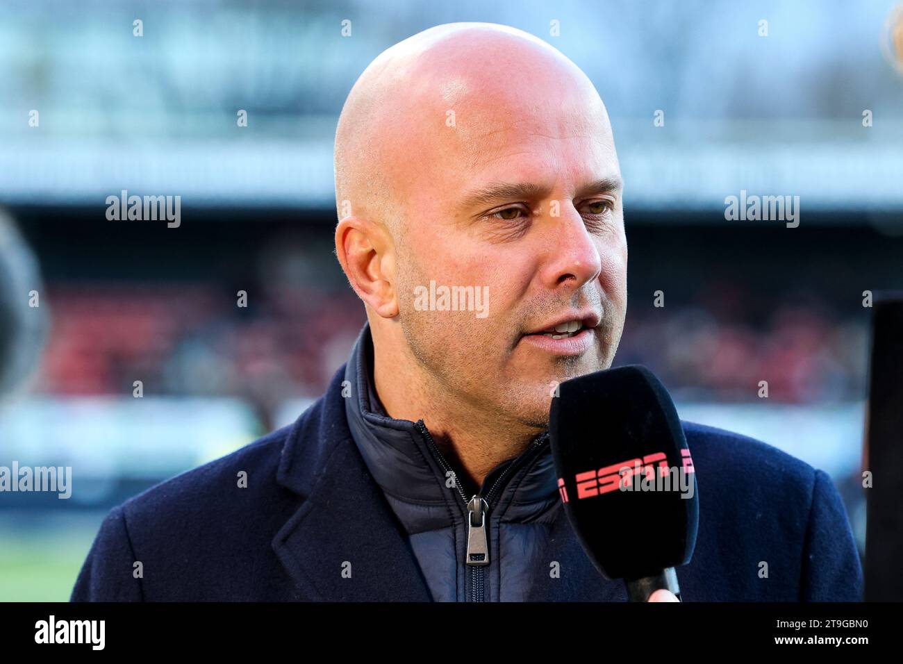 ROTTERDAM, NETHERLANDS - NOVEMBER 25: head coach Arne Slot (Feyenoord ...