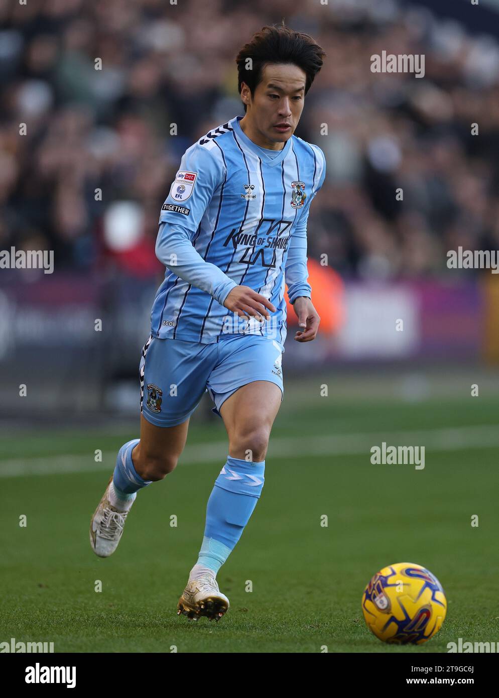 Coventry City's Tatsuhiro Sakamoto during the Sky Bet Championship ...