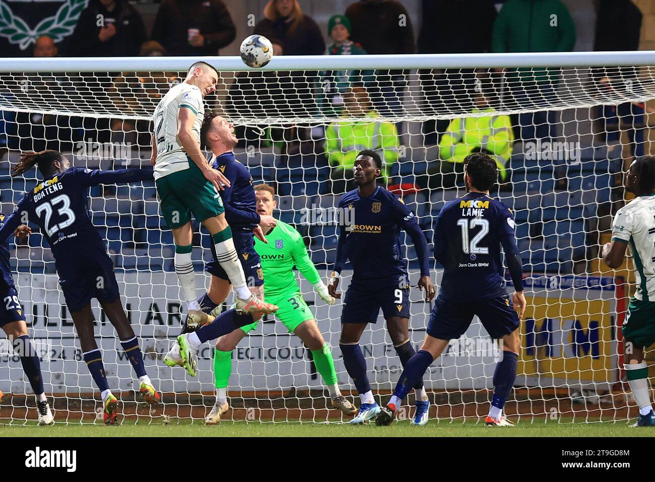 Dens Park, Dundee, UK. 25th Nov, 2023. Scottish Premiership Football ...