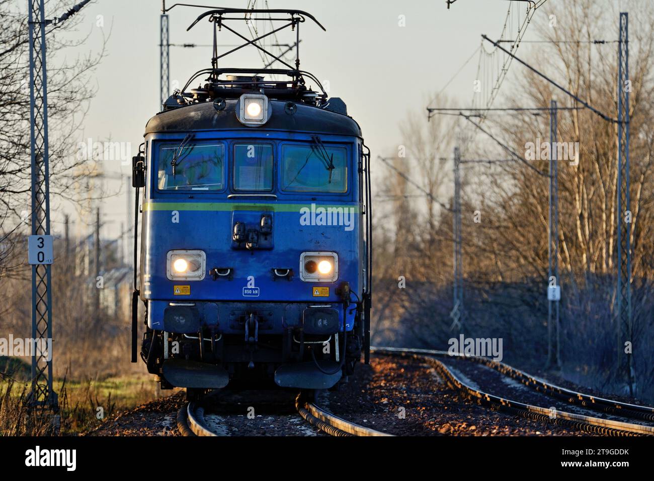 Rail transport - Poland Stock Photo - Alamy