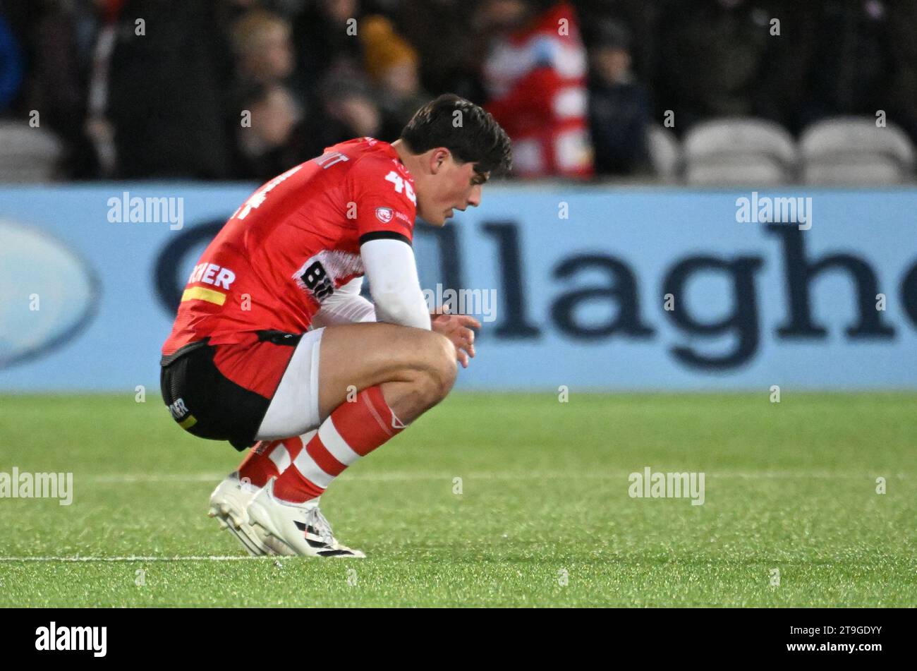 Kingsholm Stadium, Gloucester, Gloucestershire, UK. 25th Nov, 2023 ...