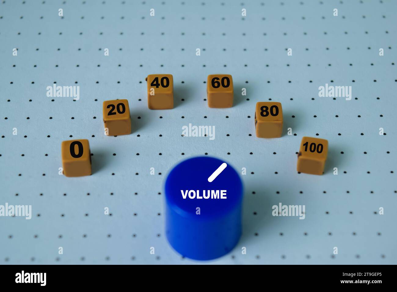Hand turning volume knob hi-res stock photography and images - Alamy
