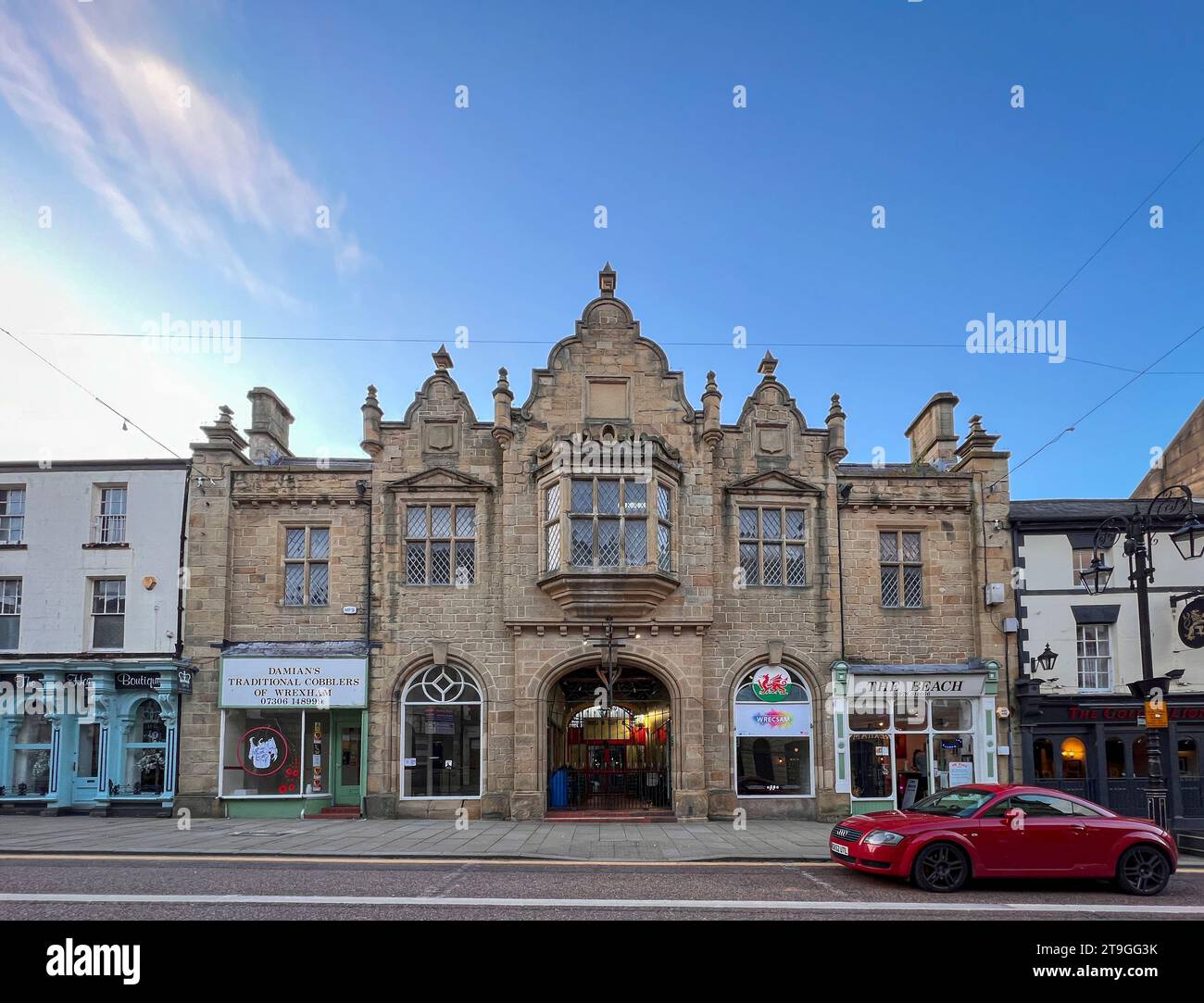 Wrexham butchers market hi-res stock photography and images - Alamy