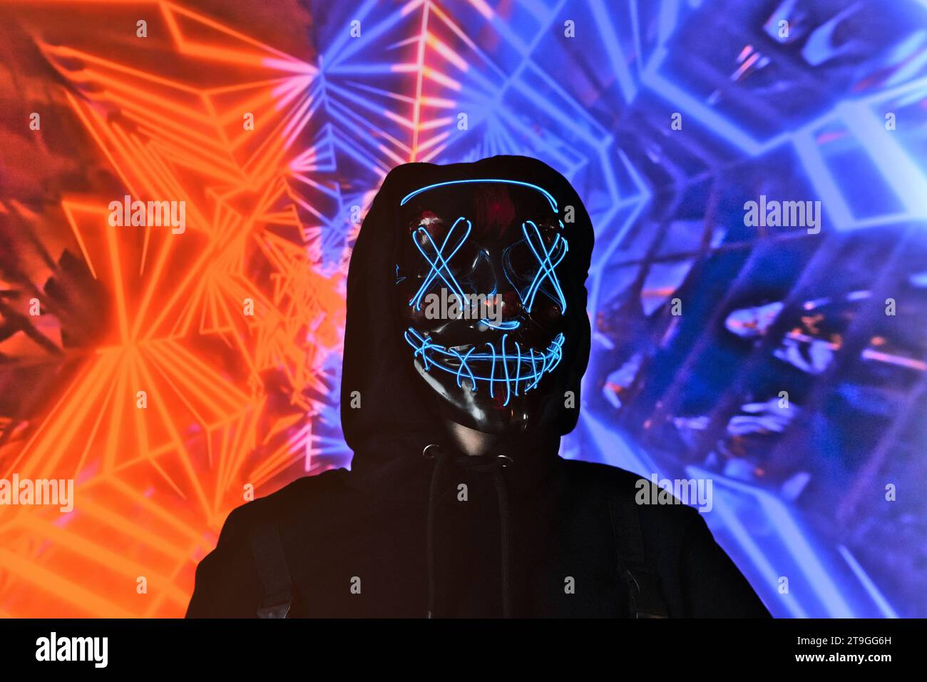 Hacker burglar red team exploit vulnerability security of data server ...