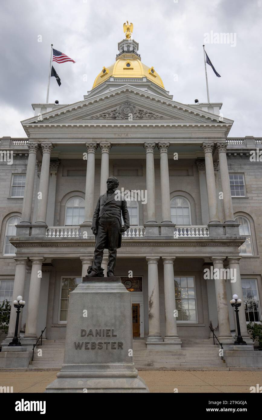 The New Hampshire State House, located in Concord at 107 North Main ...