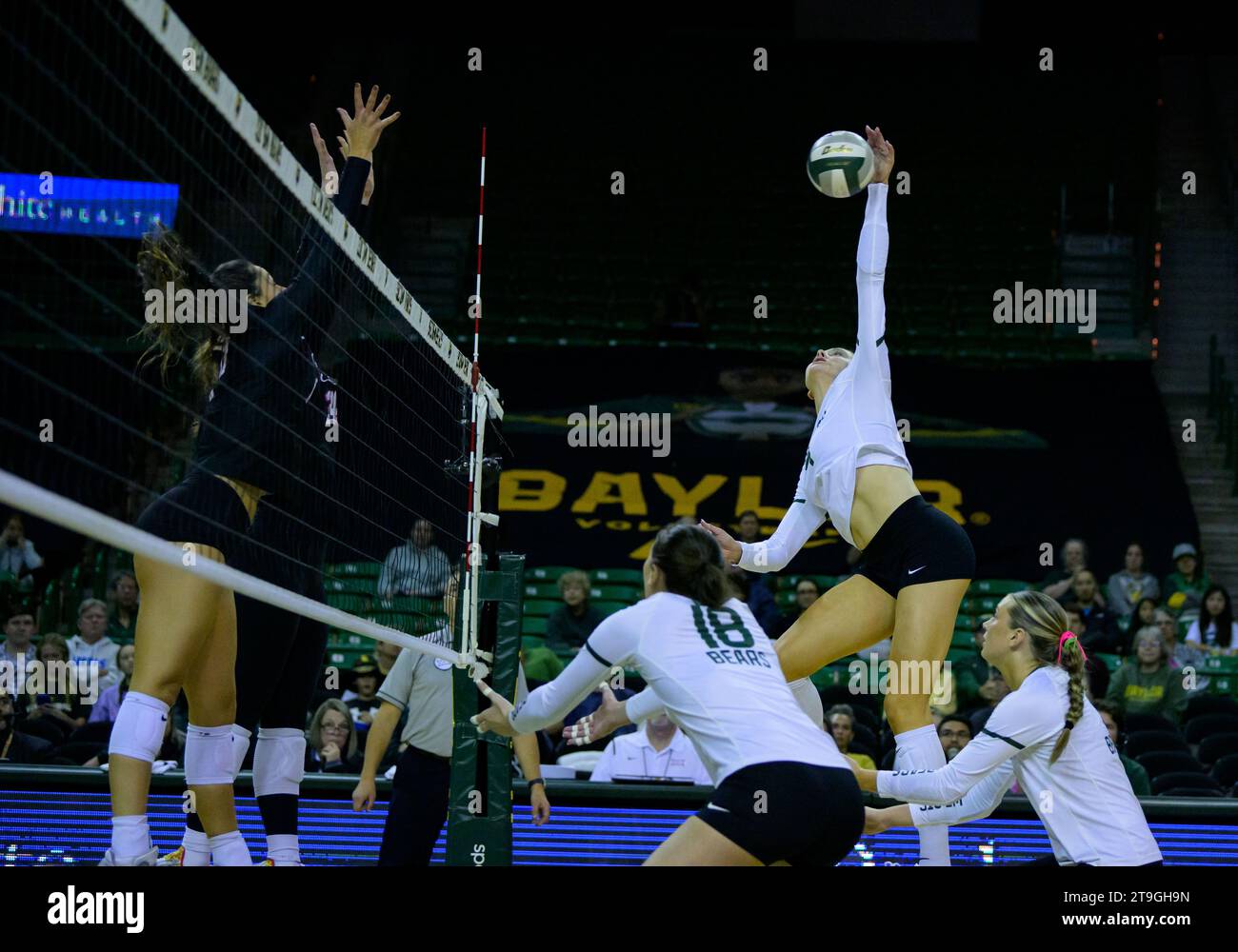 Waco, USA. 22nd Nov, 2023. November 22 2023: Baylor opposite Allie ...