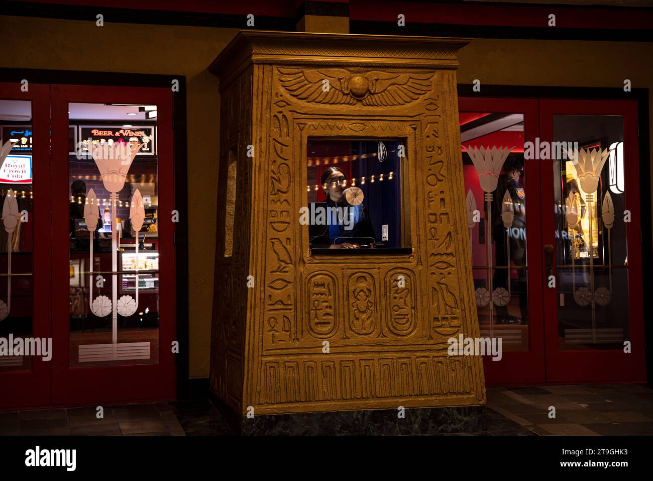 Los Angeles, USA. 22nd Nov, 2023. The newly remodeled Vista Theater is ...