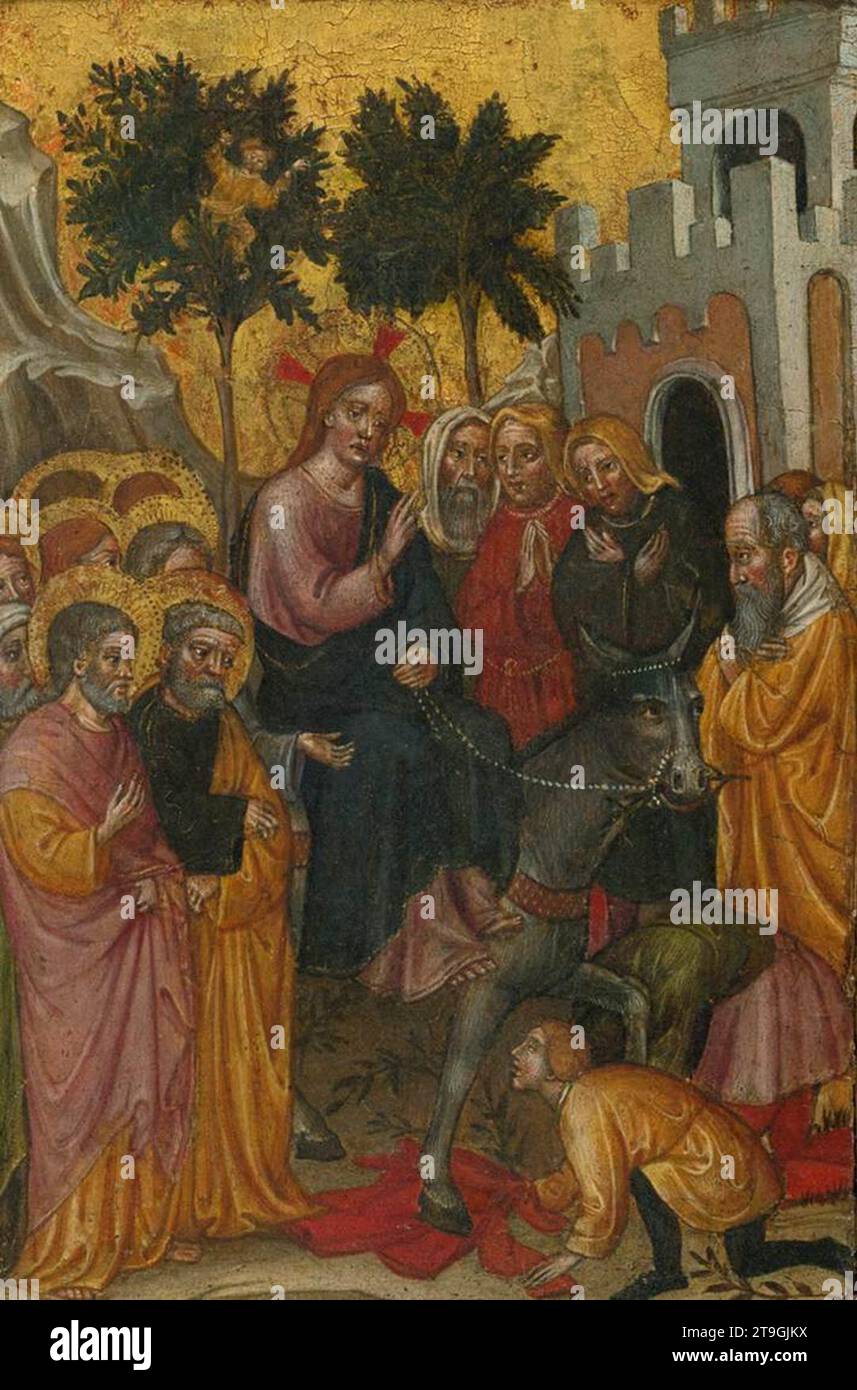 Entry of christ into jerusalem hi-res stock photography and images - Alamy