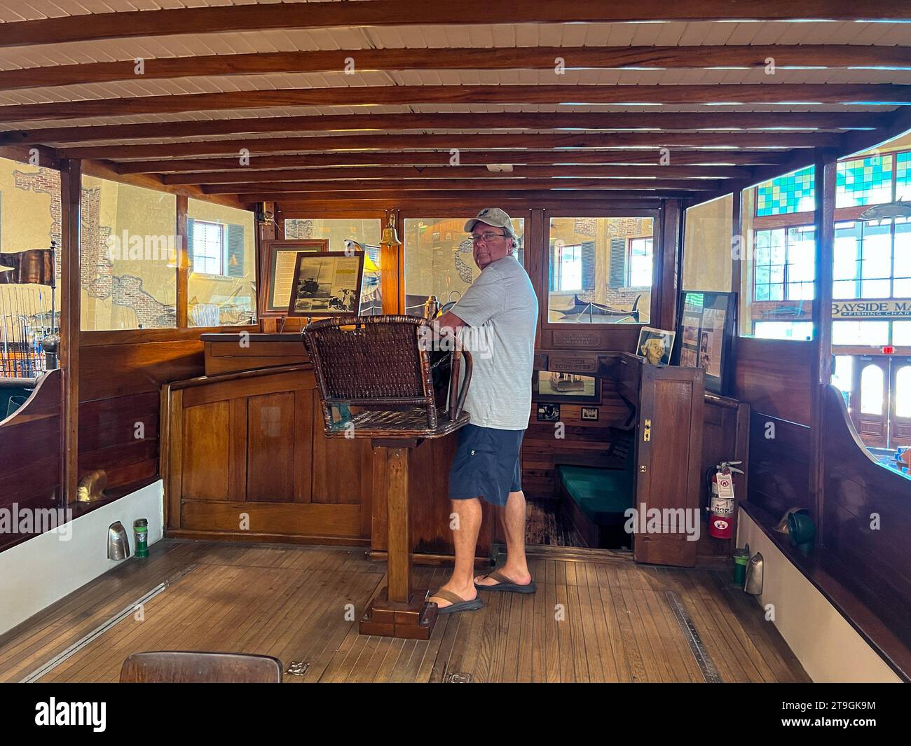 Islamorada, FL USA - August 22, 2022: Ernest Hemmingways boat the Pilar ...