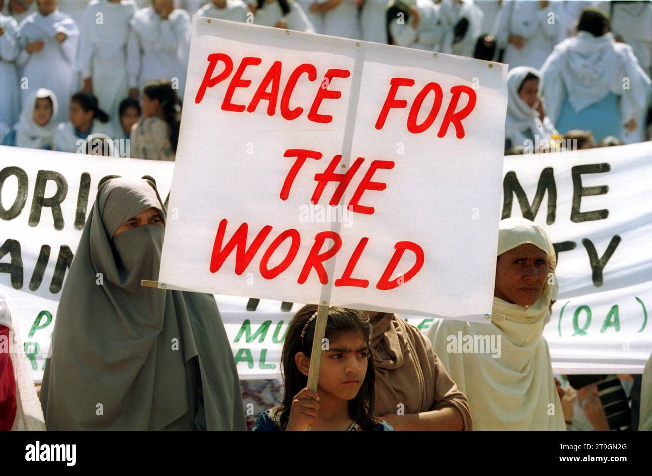 Pakistan waehrend der Krise 2001. 27.09.2001, PAK, Pakistan, Islamabad ...