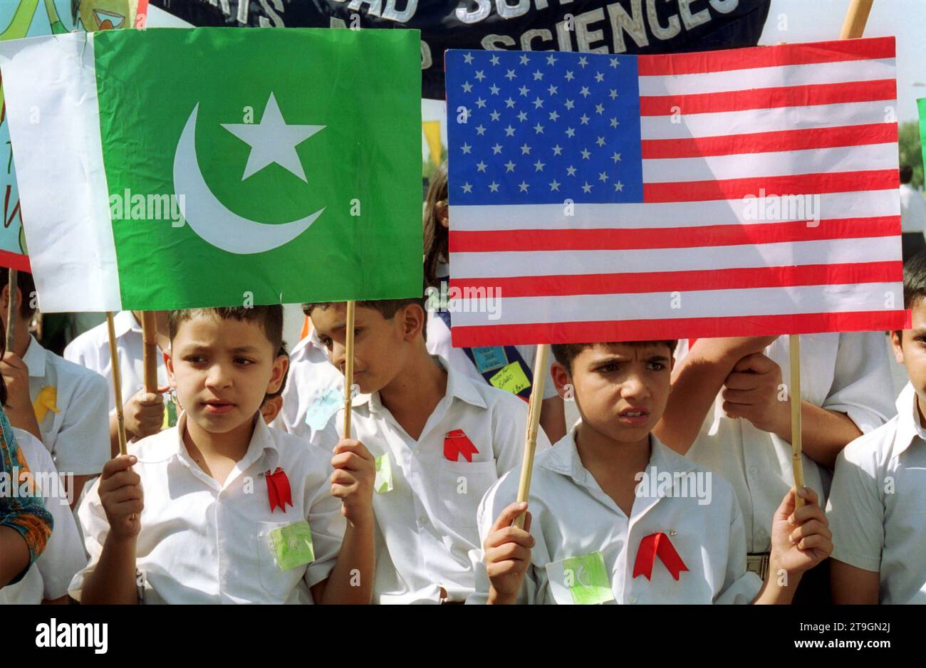 Pakistan waehrend der Krise 2001. 27.09.2001, PAK, Pakistan, Islamabad ...