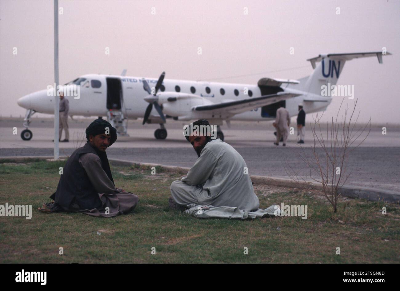 Internationaler Flughafen 30.06.2001, AFG, Afghanistan, Kandahar ...
