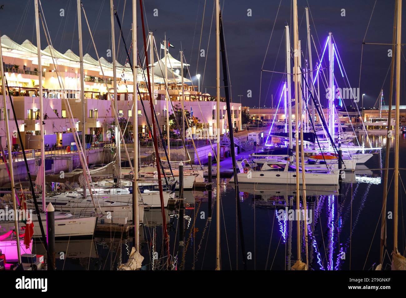 Abu Dhabi, United Arab Emirates. 23rd Nov, 2023. Track impression, F1 ...