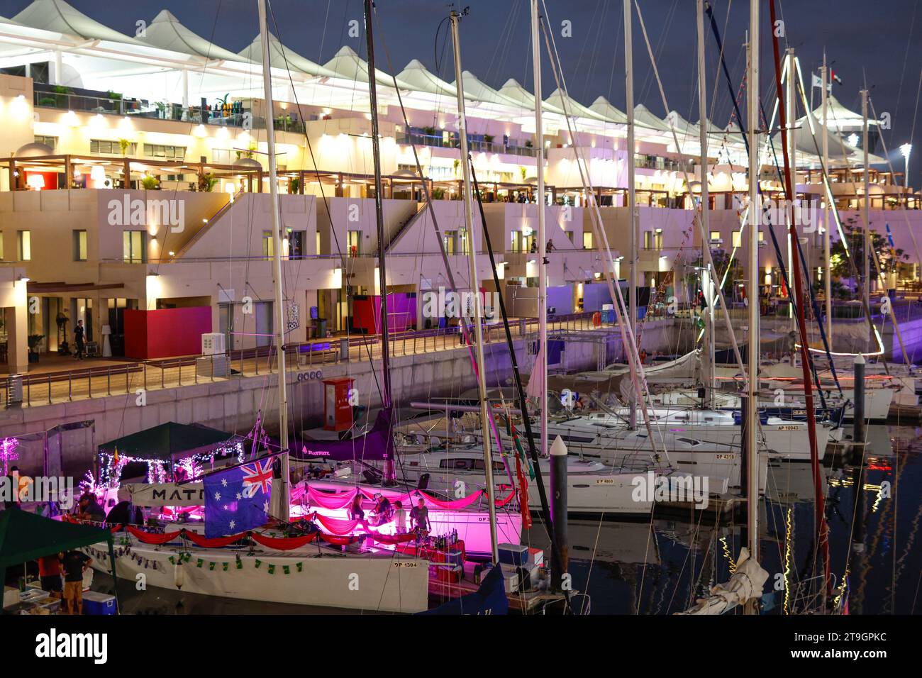 Abu Dhabi, United Arab Emirates. 23rd Nov, 2023. Track impression, F1 ...