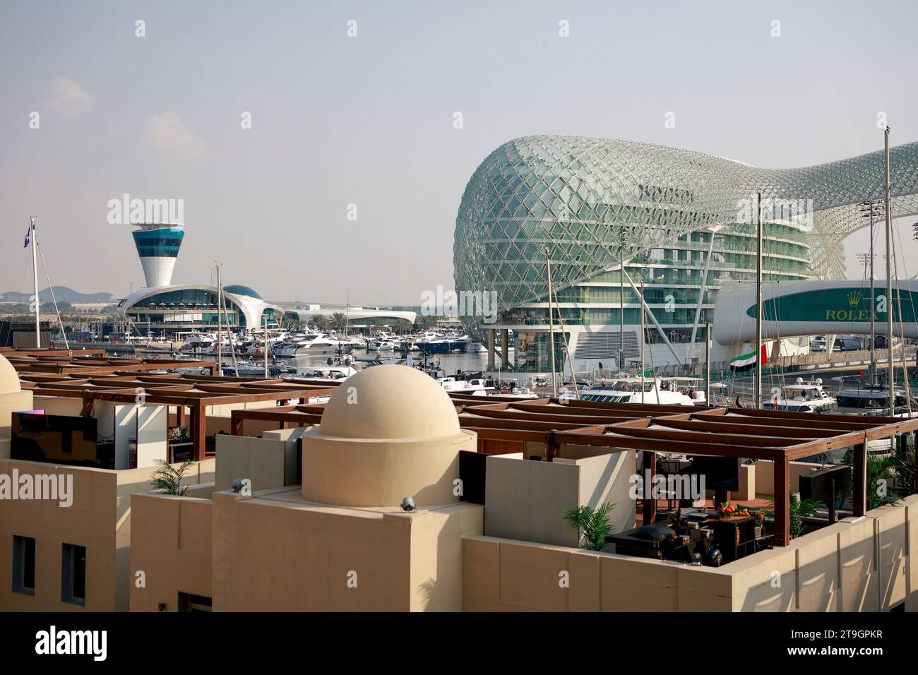 Abu Dhabi, United Arab Emirates. 24th Nov, 2023. Track impression, F1 ...