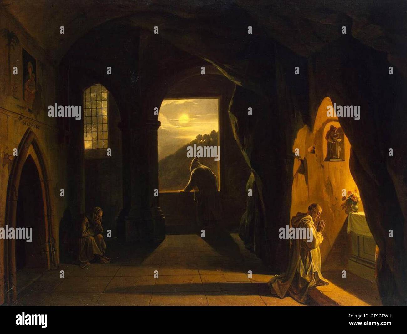 François marius granet hi-res stock photography and images - Alamy