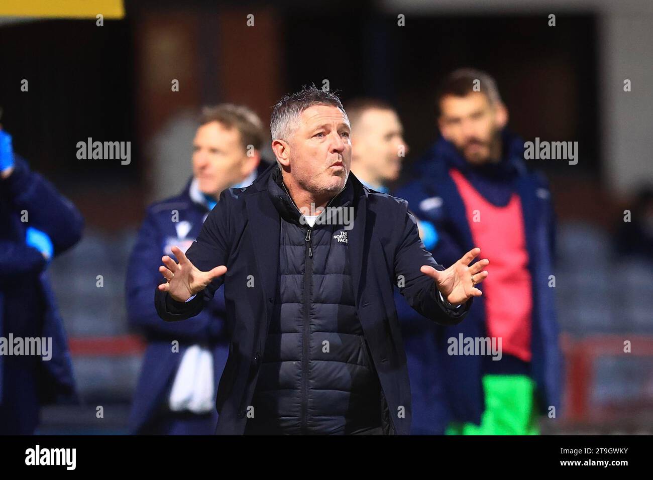 Dens Park, Dundee, UK. 25th Nov, 2023. Scottish Premiership Football ...
