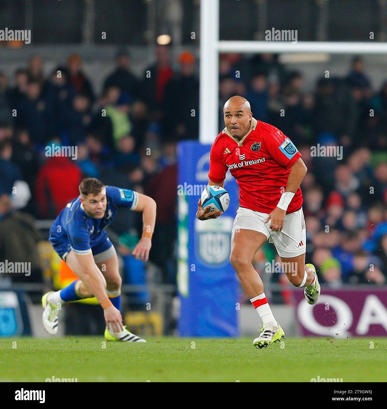 Aviva Stadium, Dublin, Ireland. 25th Nov, 2023. United Rugby ...