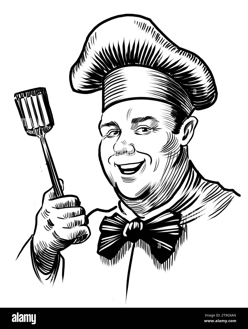 Happy chef Cut Out Stock Images & Pictures - Alamy