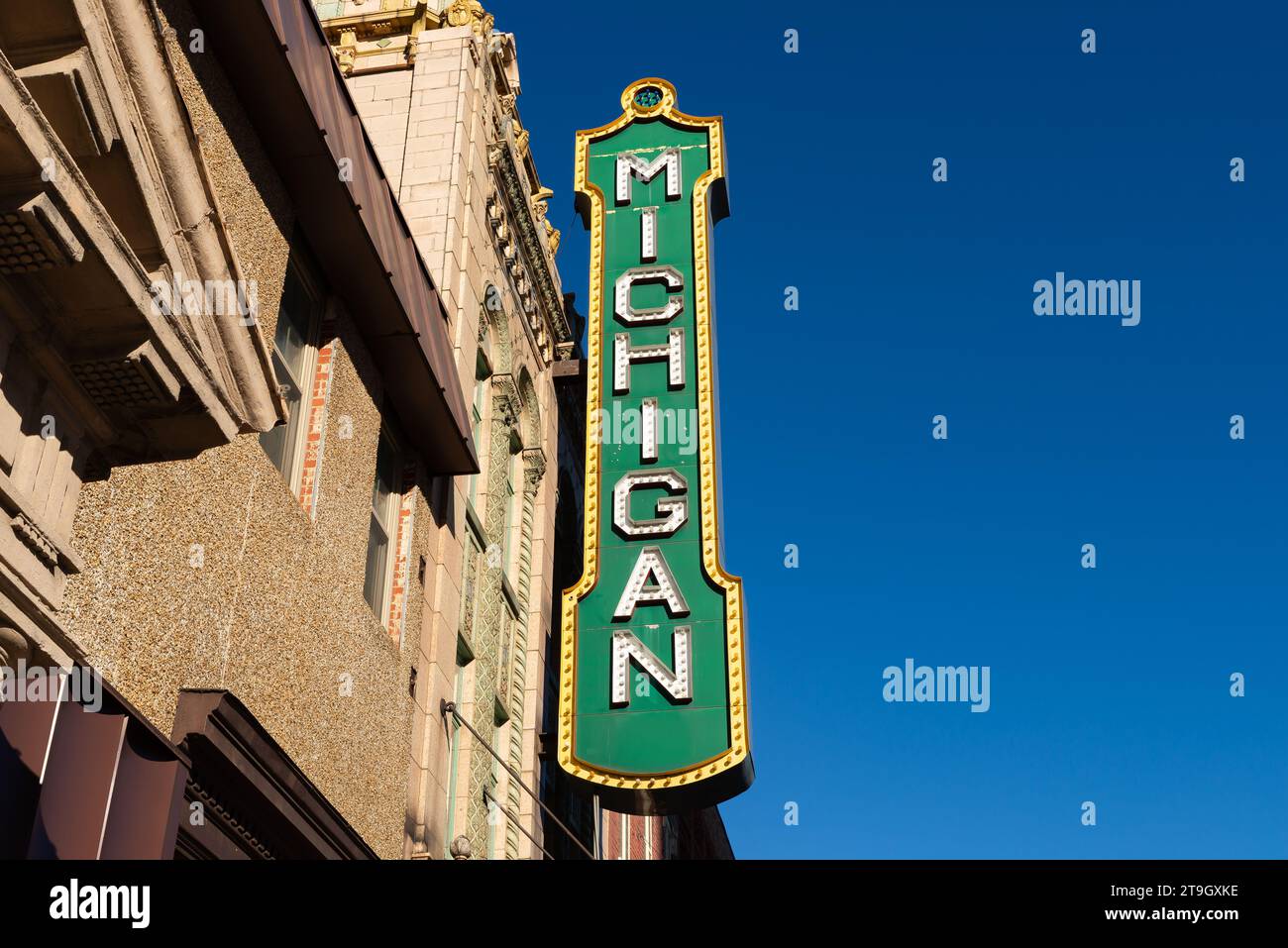 Jackson, Michigan - United States - November 14th, 2023: The historic ...
