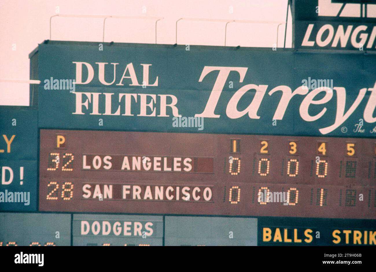 SAN FRANCISCO, CA - MAY 21: General view of the scoreboard during an ...