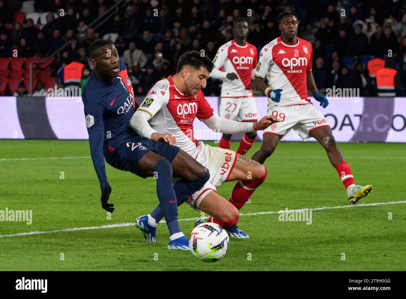 Julien Mattia/Le Pictorium - PSG, Monaco. 12th Feb, 2016. France/Ile-de ...