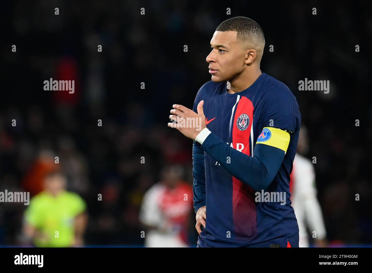 Nasser al khelaifi mbappe 2023 hi-res stock photography and images - Alamy