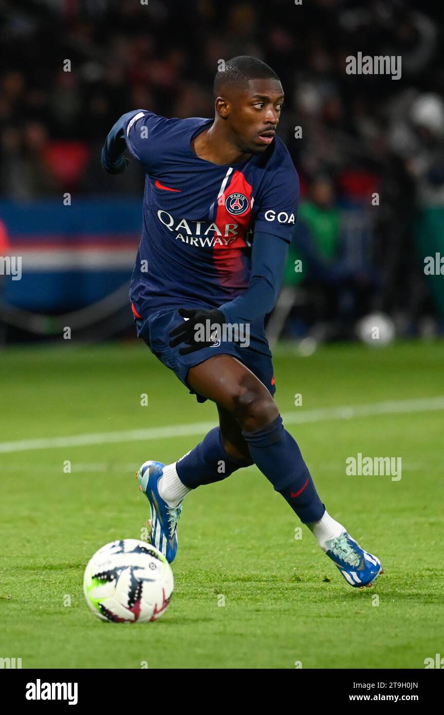 Psg ousmane dembele hi-res stock photography and images - Alamy