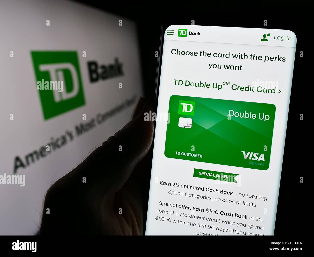 Td bank logo hi-res stock photography and images - Alamy