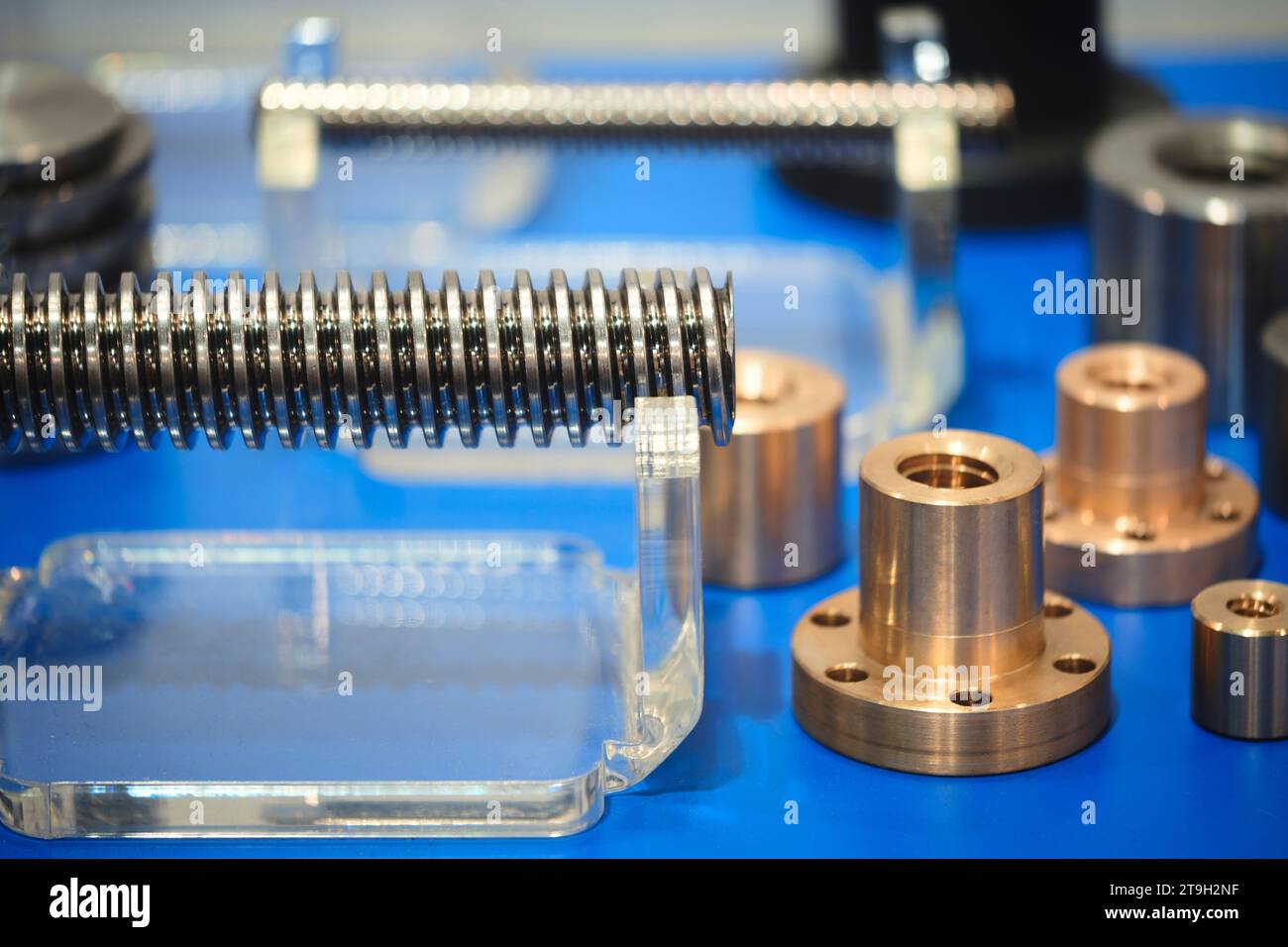 Various metal products as industrial background Stock Photo - Alamy