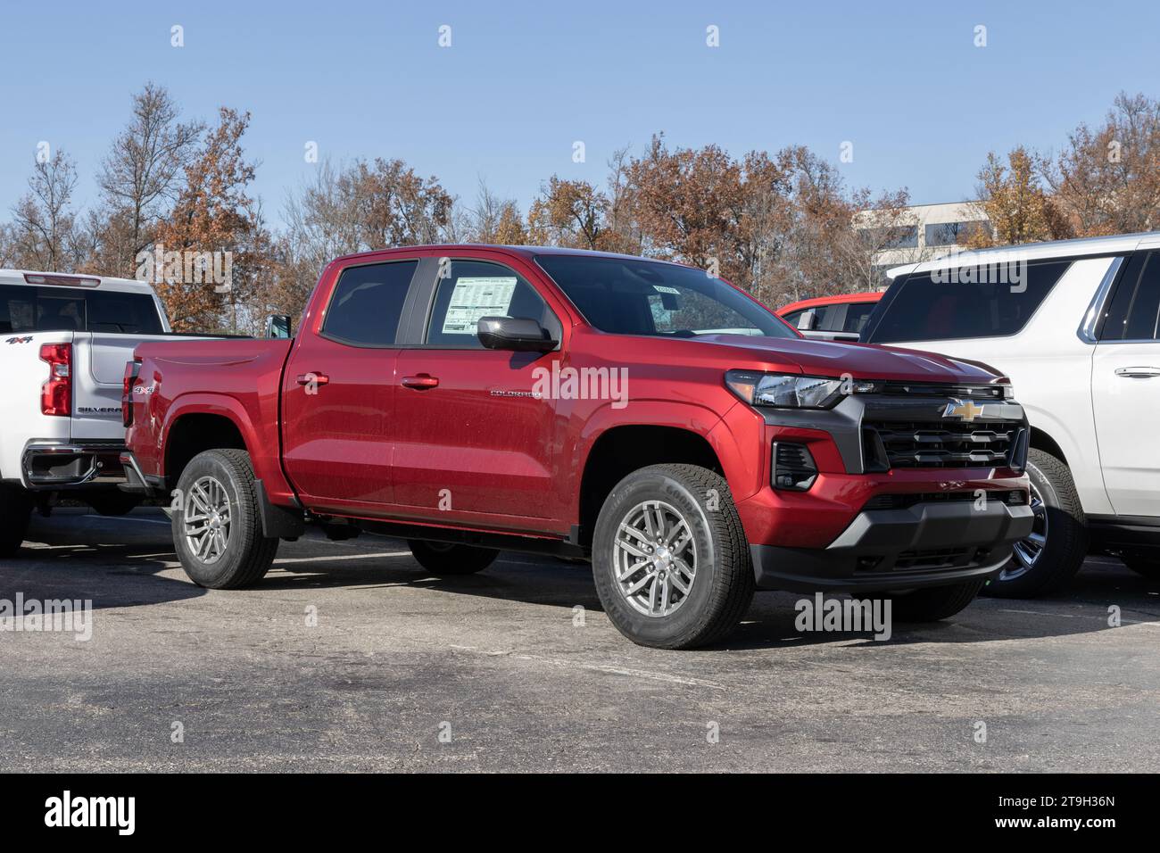 Cincinnati - November 23, 2023: Chevrolet Colorado 4WD LT Crew Cab ...