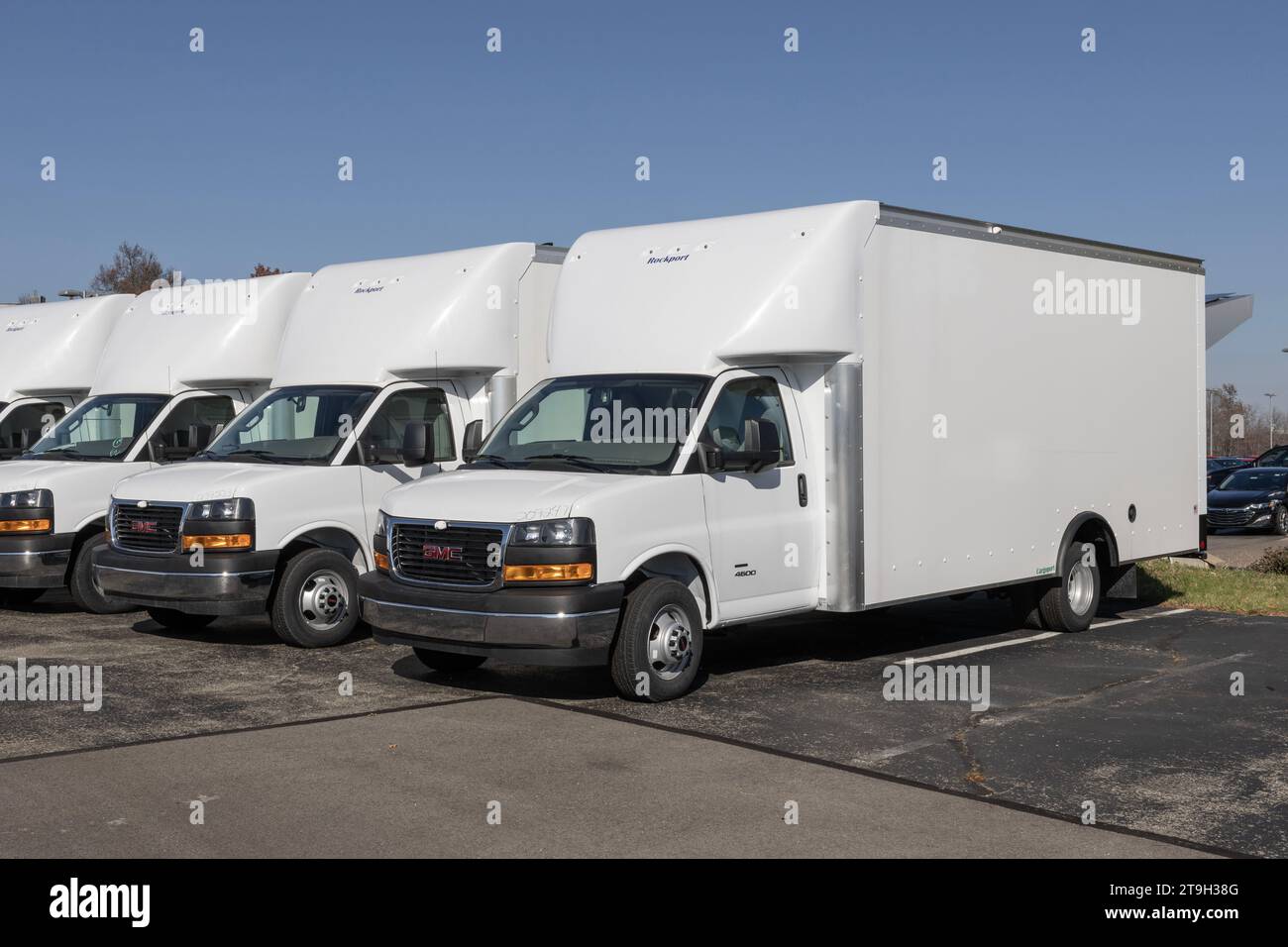 Cincinnati - November 23, 2023: GMC Savana 4500 Cutaway Van with ...