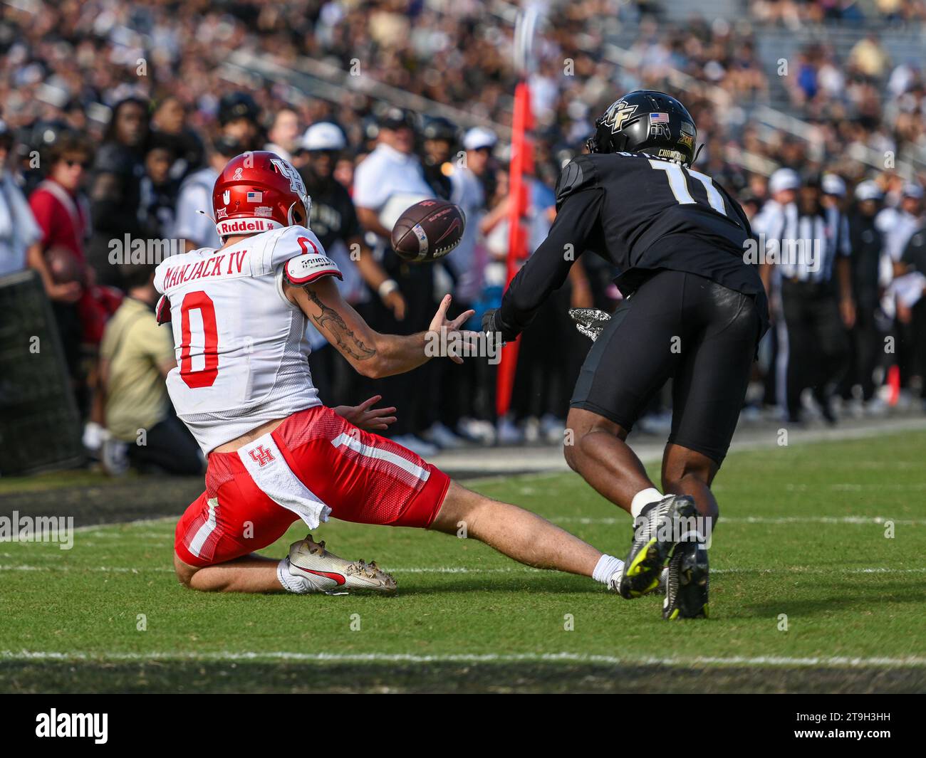 November 25, 2023: UCF Knights defensive back Decorian Patterson (11 ...