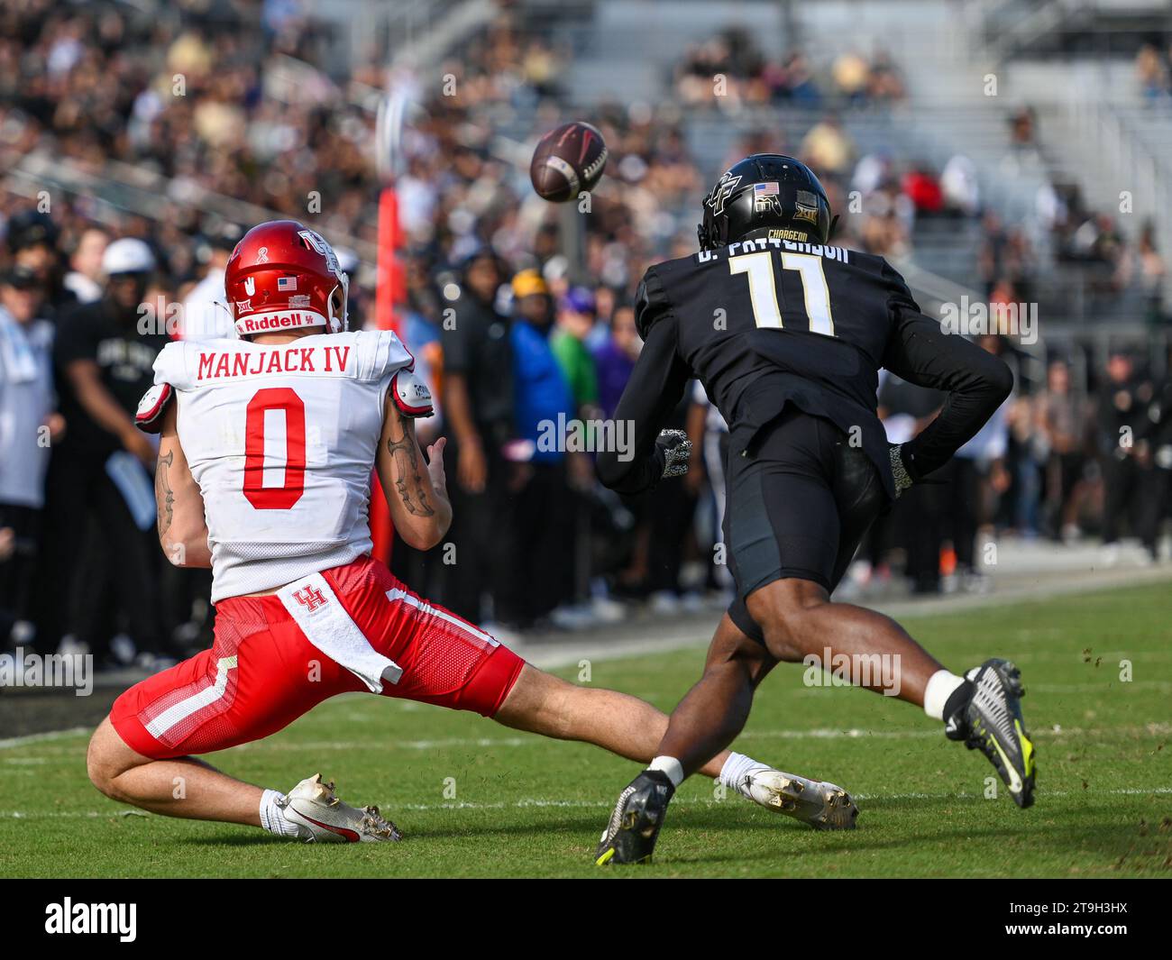 November 25, 2023: UCF Knights defensive back Decorian Patterson (11 ...