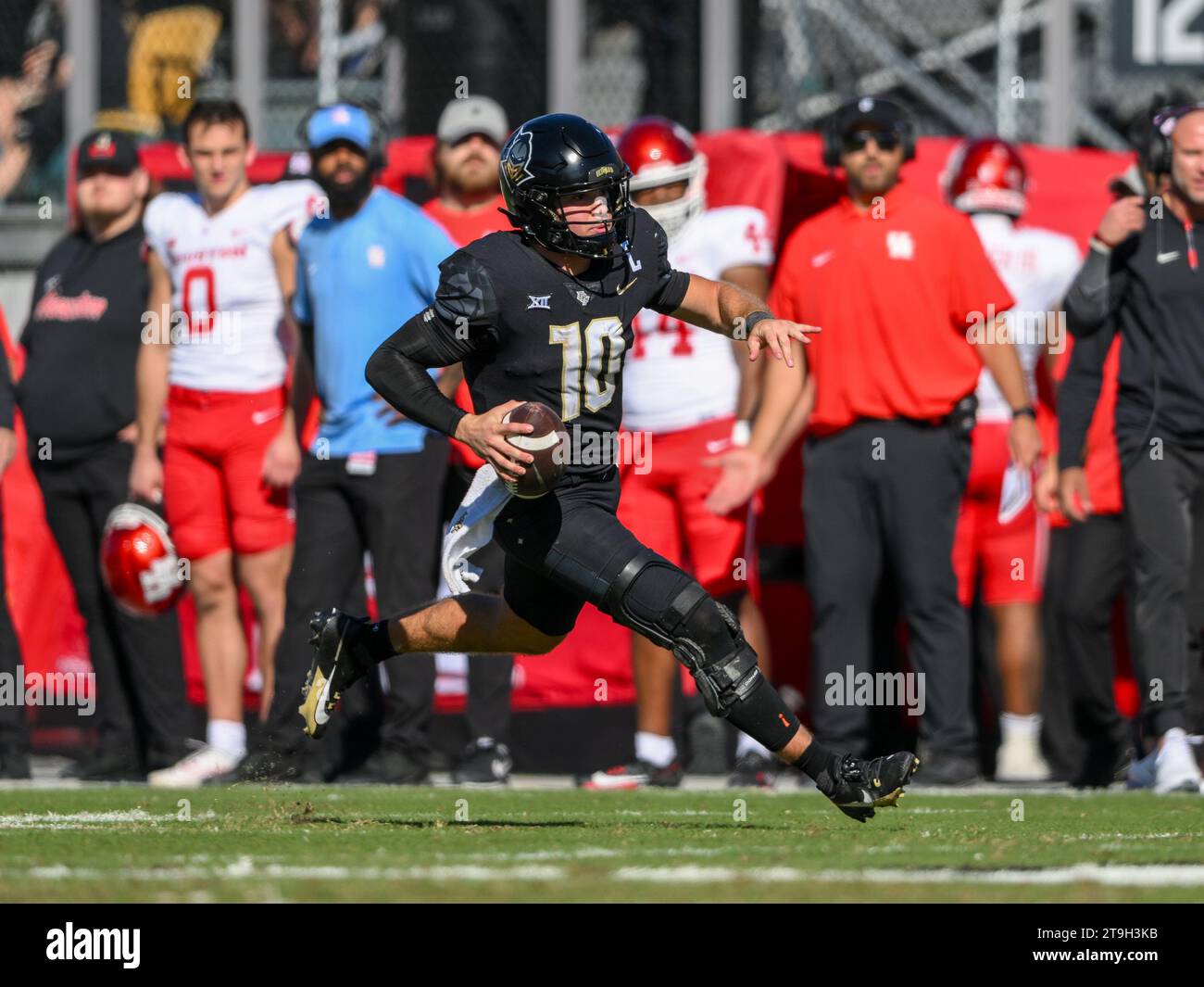 November 25, 2023: UCF Knights quarterback John Rhys Plumlee (10 ...