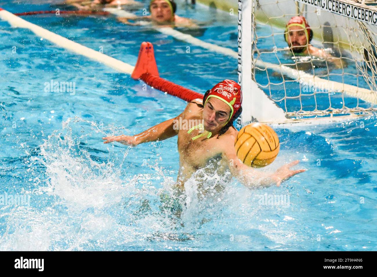 Recco, Italy. 25th Nov, 2023. Tesanovic during Pro Recco vs AN Brescia ...