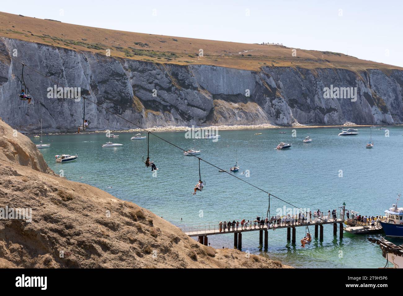Activity on beach alum bay hi-res stock photography and images - Alamy